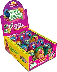 Yowie Milk Chocolate with Collectable Toy, 12 x 28 Grams: Amazon.com.au ...