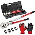 CXRCY Copper Press Tool Kit, Propress Tool for Copper Pipe with 4 Quick ...