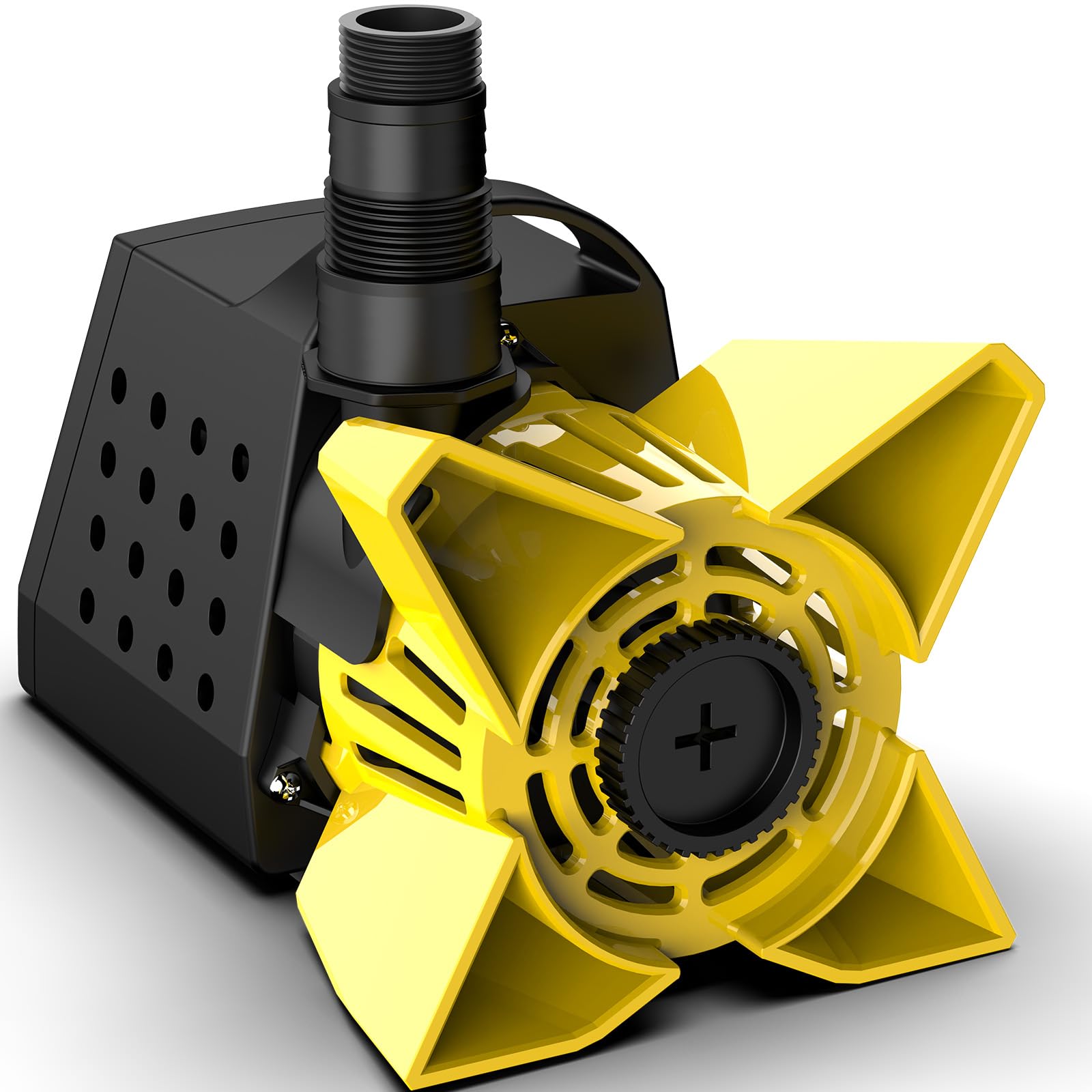 DECOKTOOL 3200GPH Pond Pump, 200W Submersible Water Pump with 33FT ...