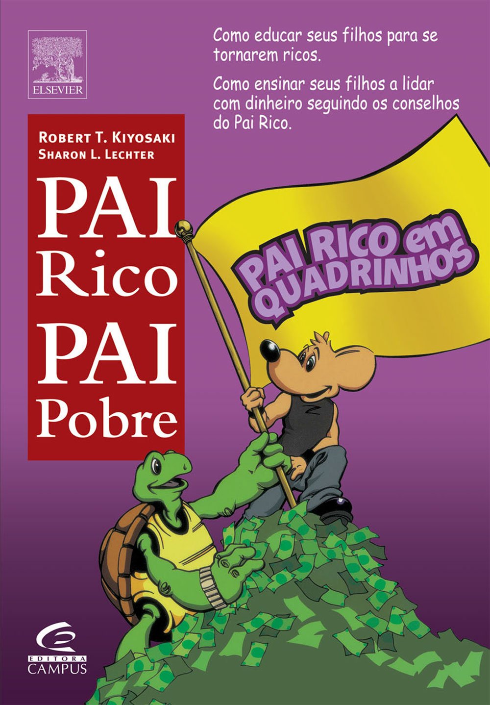 Pai Rico em Quadrinhos - Coleção Pai Rico PDF Robert Kiyosaki, Sharon ...