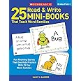 25 Read & Write Mini-Books That Teach Word... by Sanders, Nancy