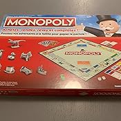Monopoly Classique - Jeu de societe - Jeu de plateau - Version ...