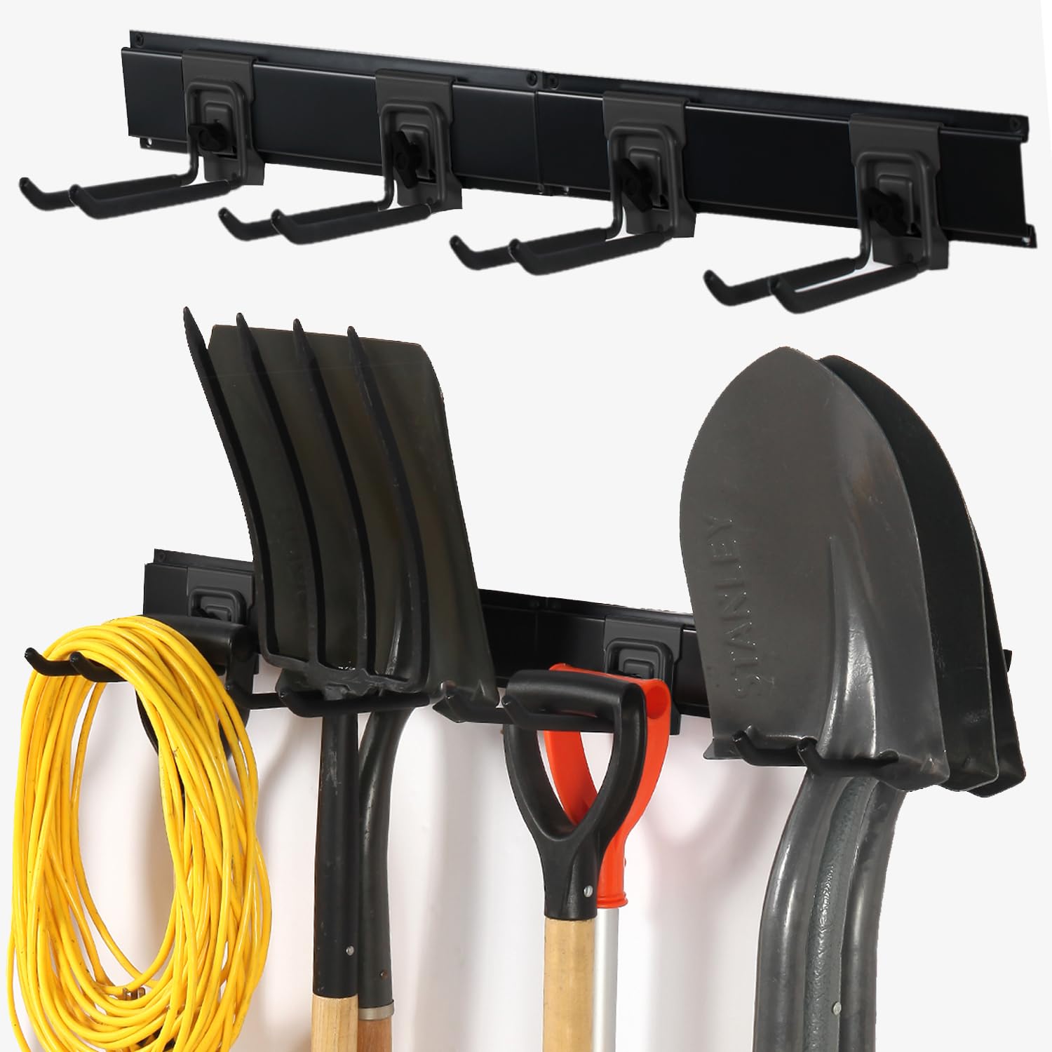 Aking Ace Garage Clamping Garden Tool Organizer, Wall Mount Tool Holder ...