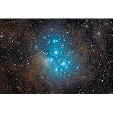 Amazon.com: The Pleiades open star cluster in the constellation of ...