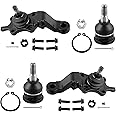Amazon.com: BOXI (Set of 4) Front Upper and Lower Ball Joints Fit for Toyota Tacoma 1995 1996 ...