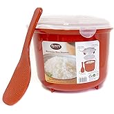 Amazon.com: Microwave Rice Cooker Steamer, Microwave Pasta Cooker with ...
