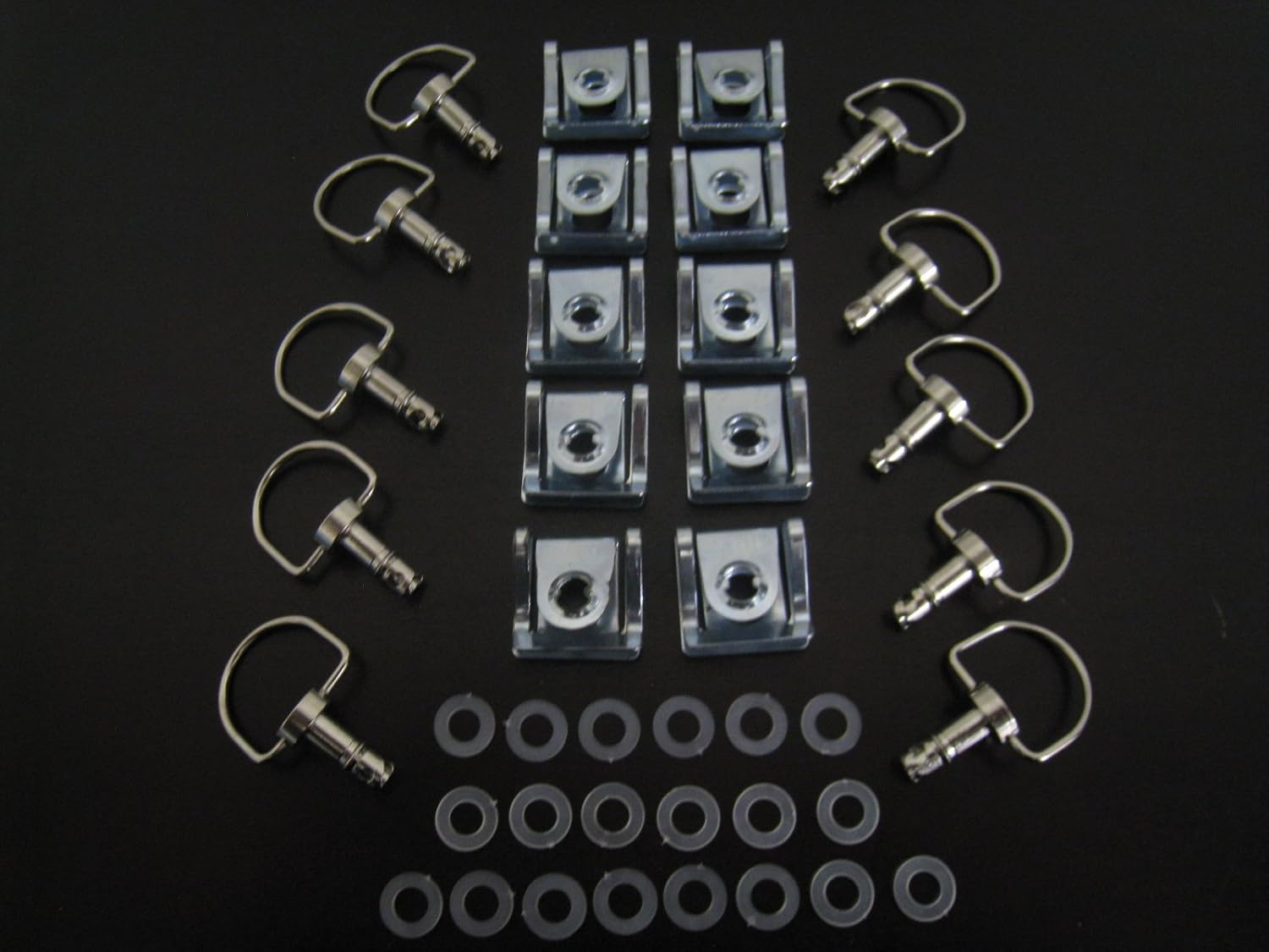 Amazon.com: CaliBikerClub CBC Race Fasteners- 10 Pack 1/4 Turn Quick ...