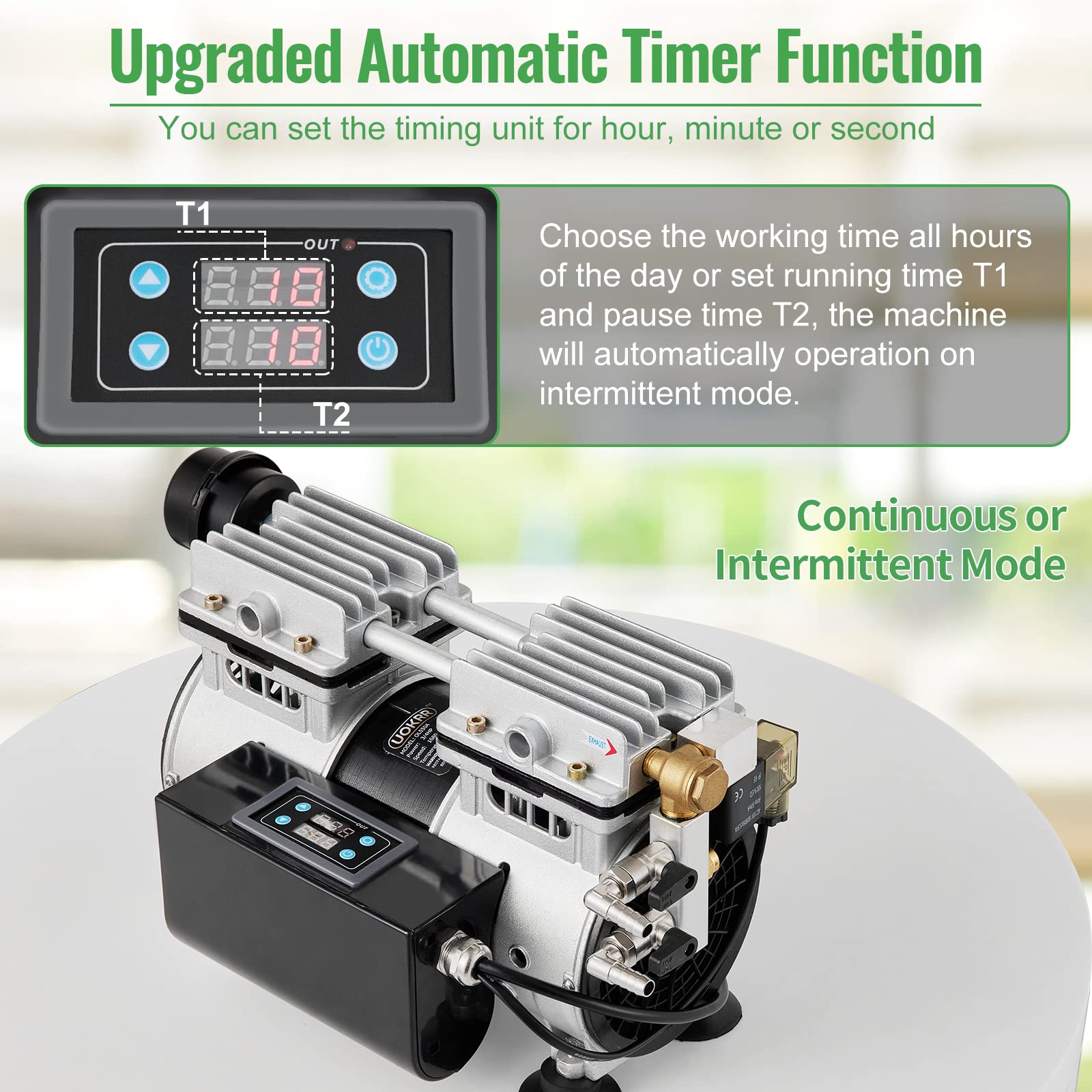 Mua UOKRR Pond Aerator with Timer, 5.6 CFM Pond Aeration System for ...
