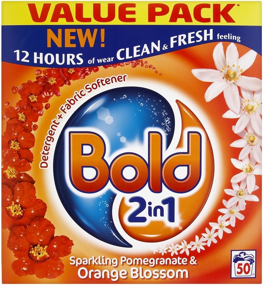 Bold Sparkling Pomegranate and Orange Blossom Laundry Detergent Powder ...