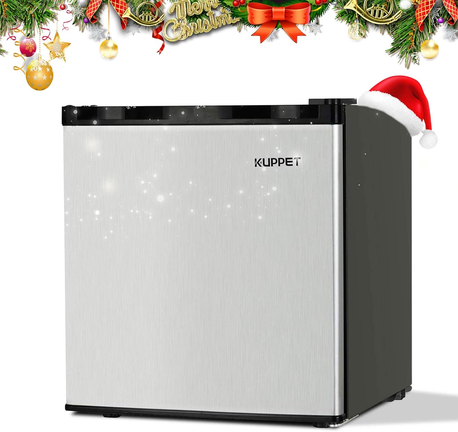 Amazon.com: KUPPET Compact Upright Freezer, Single Door, Reversible ...