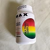 Multimax Complex - 90 Cápsulas, Max Titanium: Amazon.com.br: SaÃºde e ...