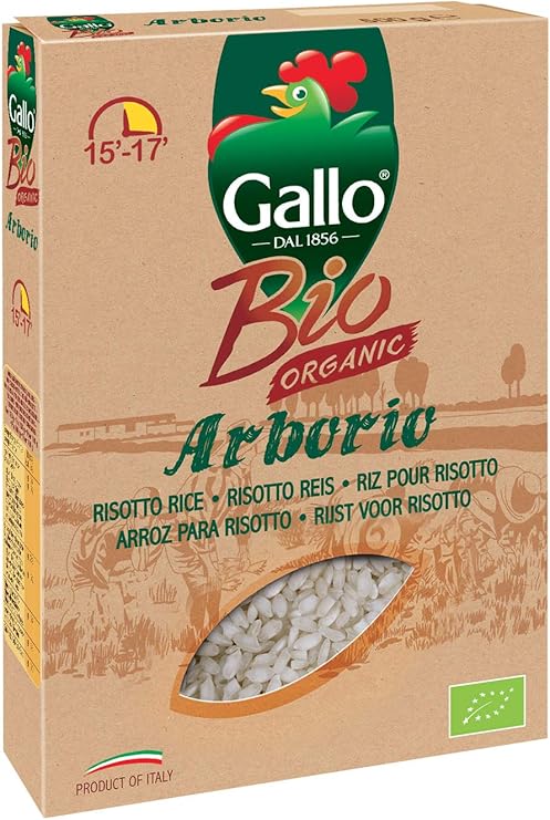 Riso Gallo Organic Arborio Risotto Rice, 500 g: Amazon.co.uk: Grocery
