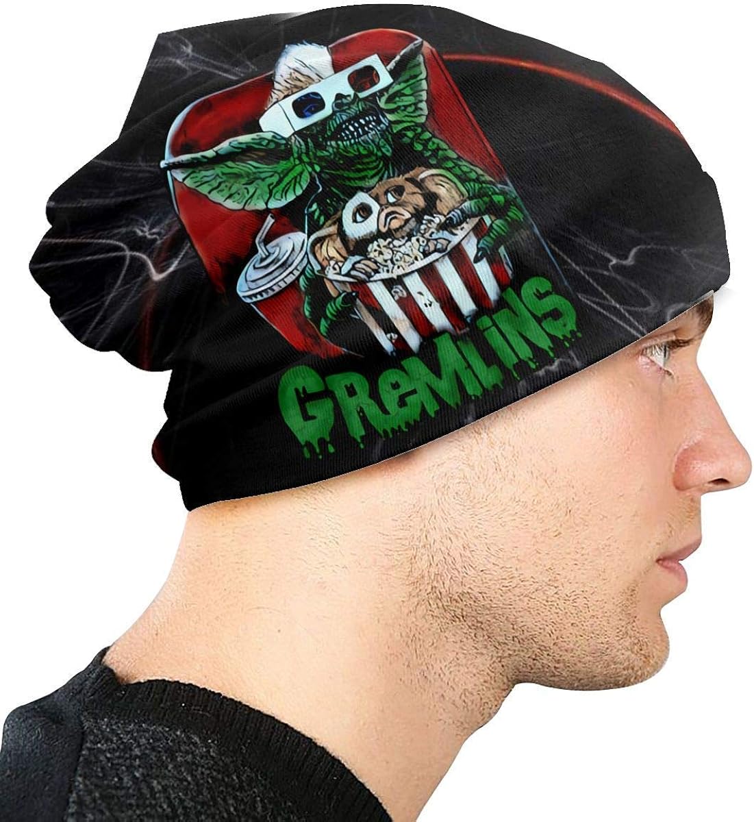 Yuanmeiju Sombrero Tejido Gremlins Adult Thin Knit Hats Casual Beanie ...