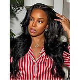 Amazon.com : UNICE Real Scalp Glueless Wig Human Hair 13x4 Invisible HD ...