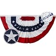 Amazon.com : Bradford American Bunting USA Flag 3x6 ft Outdoor Made in ...
