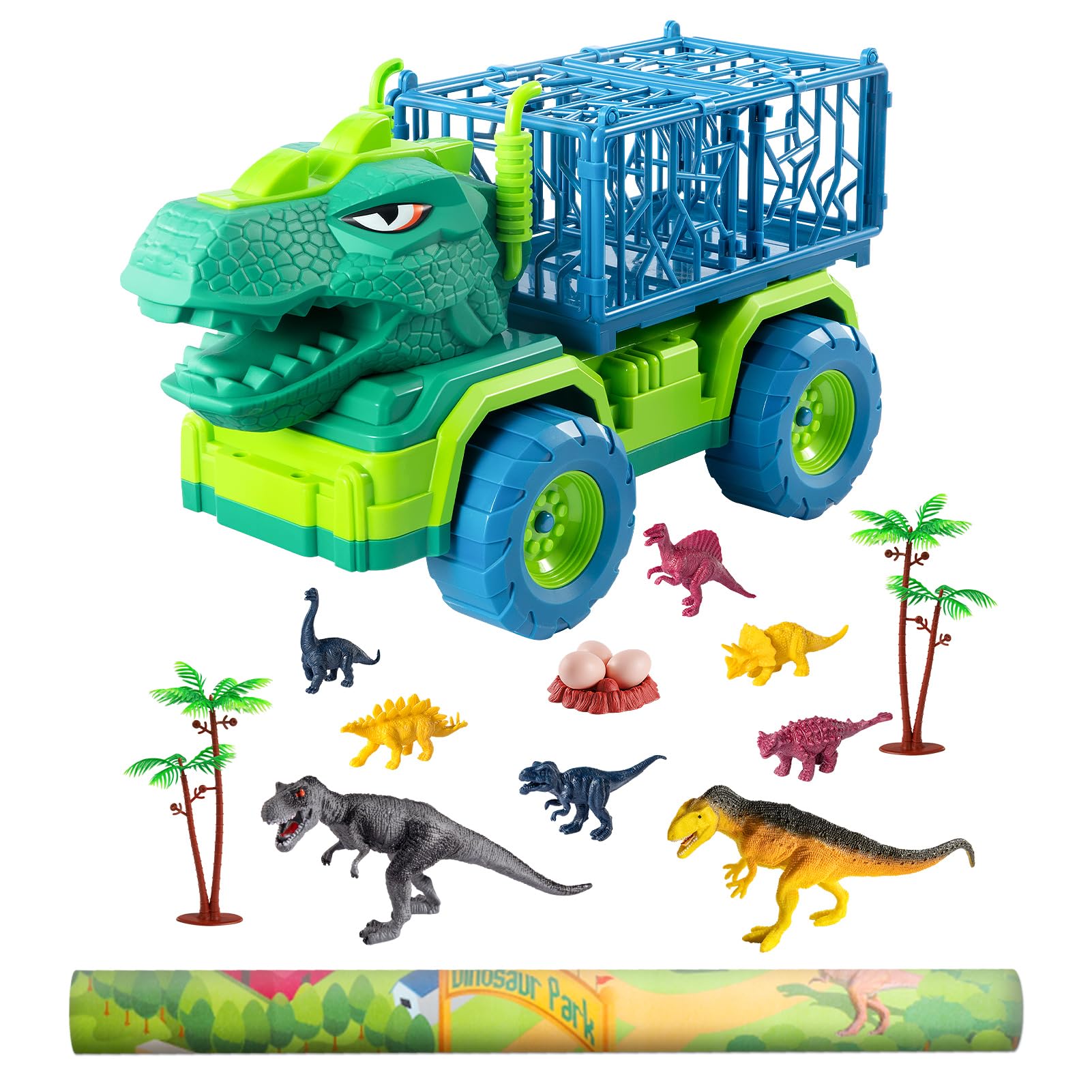 Mua SNAEN T-rex Dinosaur Transport Truck for Kids 3-5, Tyrannosaurus ...