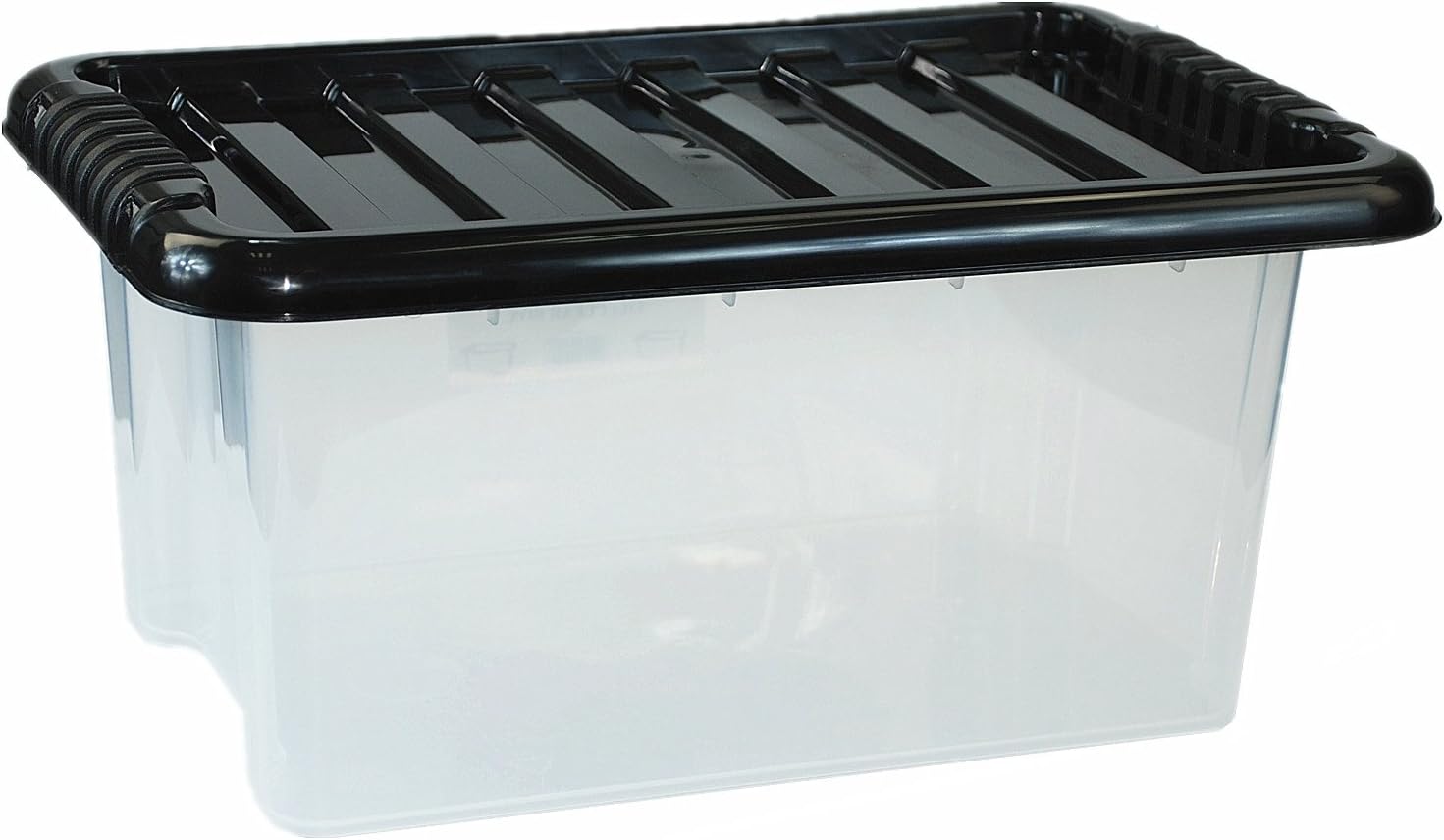 CrazyGadget Small Medium Large Big Plastic Storage Clear Box with Lid ...