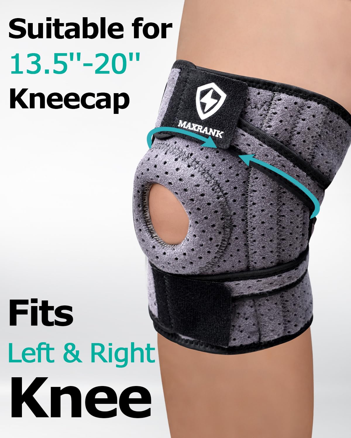 Mua MAXRANK Knee Brace with Side Stabilizers - Adjustable Knee Support ...