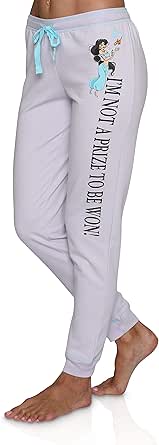 Disney Princess Themed Women's Jogger Lounge Sweat Pants at Amazon ...