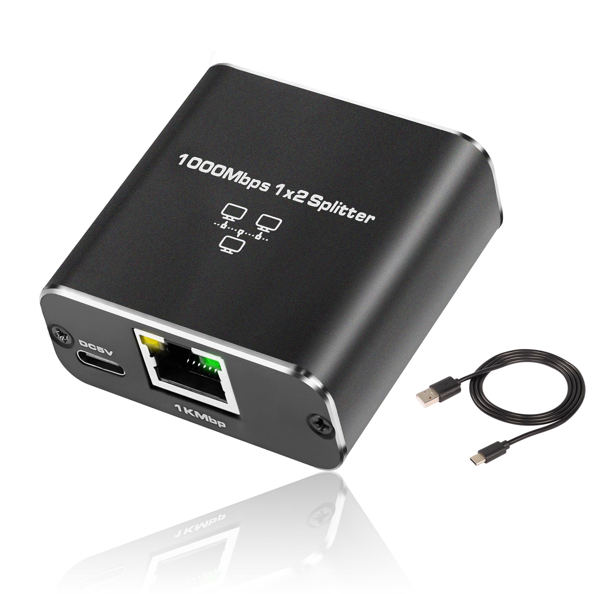 Mua SinLoon Ethernet Gigabit Network Splitter, RJ45 1 to 2 1000/100Mbps ...