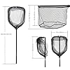BLISSWILL Large Fishing Net - Collapsible Landing Net With Extendable ...