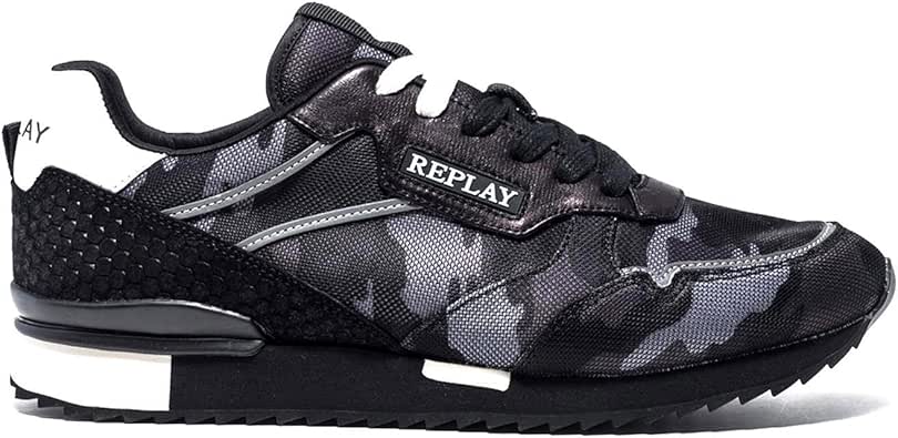 Amazon.com | Replay Men's Low-Top Sneakers | Fashion Sneakers