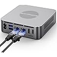 Amazon.com: OUMAX Dual LAN Mini PC, Intel 12th Gen Alder Lake N100 (Up ...