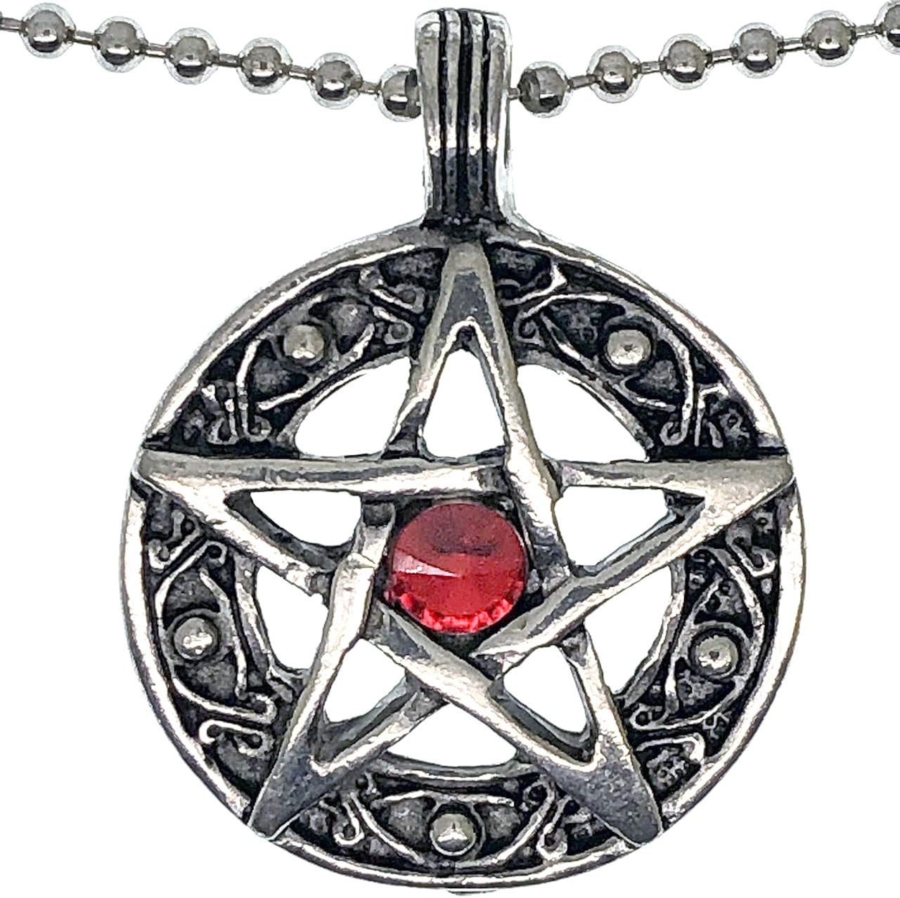Amazon.com: Wicca Wiccan Pagan Jewelry Celtic Pentacle Pentagram Star ...