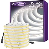 Amazon.com: HitLights White LED Strip Lights 5000K, 16.4ft Premium High ...