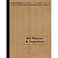 Amazon.com: Bill Payment Organizer: Simple monthly bill payment ...