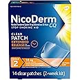 Amazon.com: NicoDerm CQ Step 2 Nicotine Patches to Quit Smoking, Clear ...