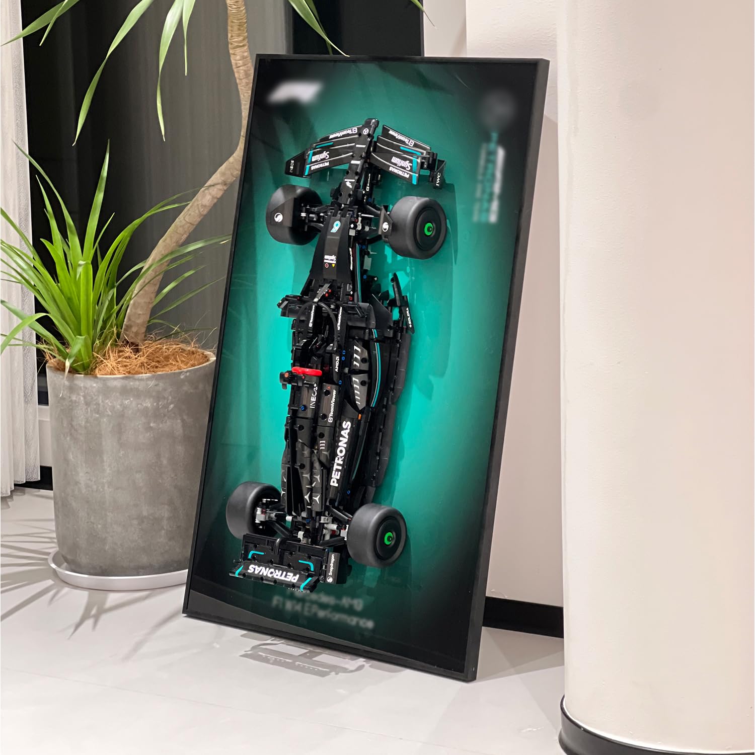iLuane Display Wallboard for Lego Technic Mercedes-AMG F1 W14 E ...