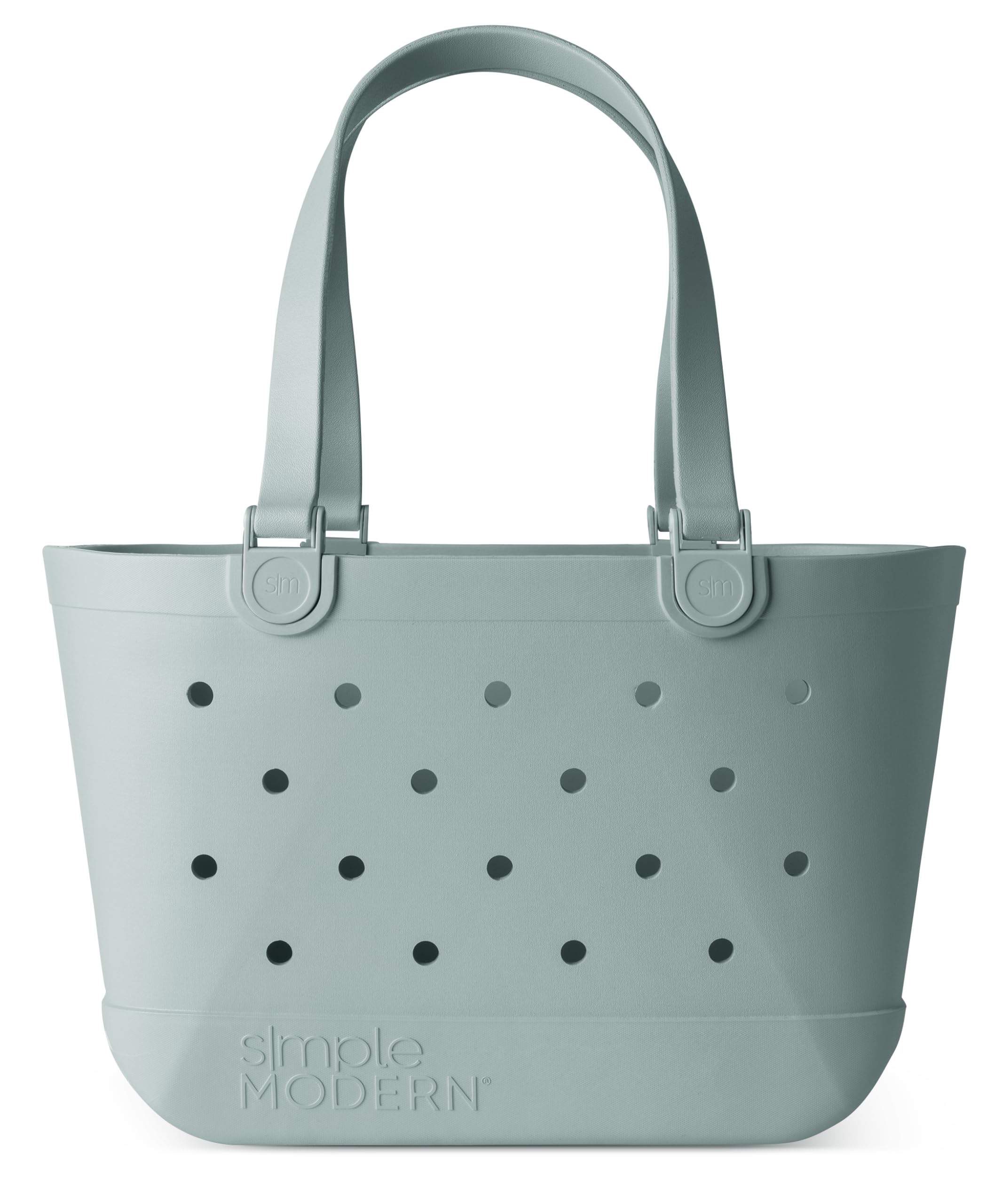 Simple Modern Beach Bag Rubber Tote | Waterproof Large Tote Bag with ...