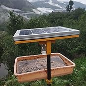Hectare Automatic Solar Insect Trap with 10 watt Solar Panel UV Light ...