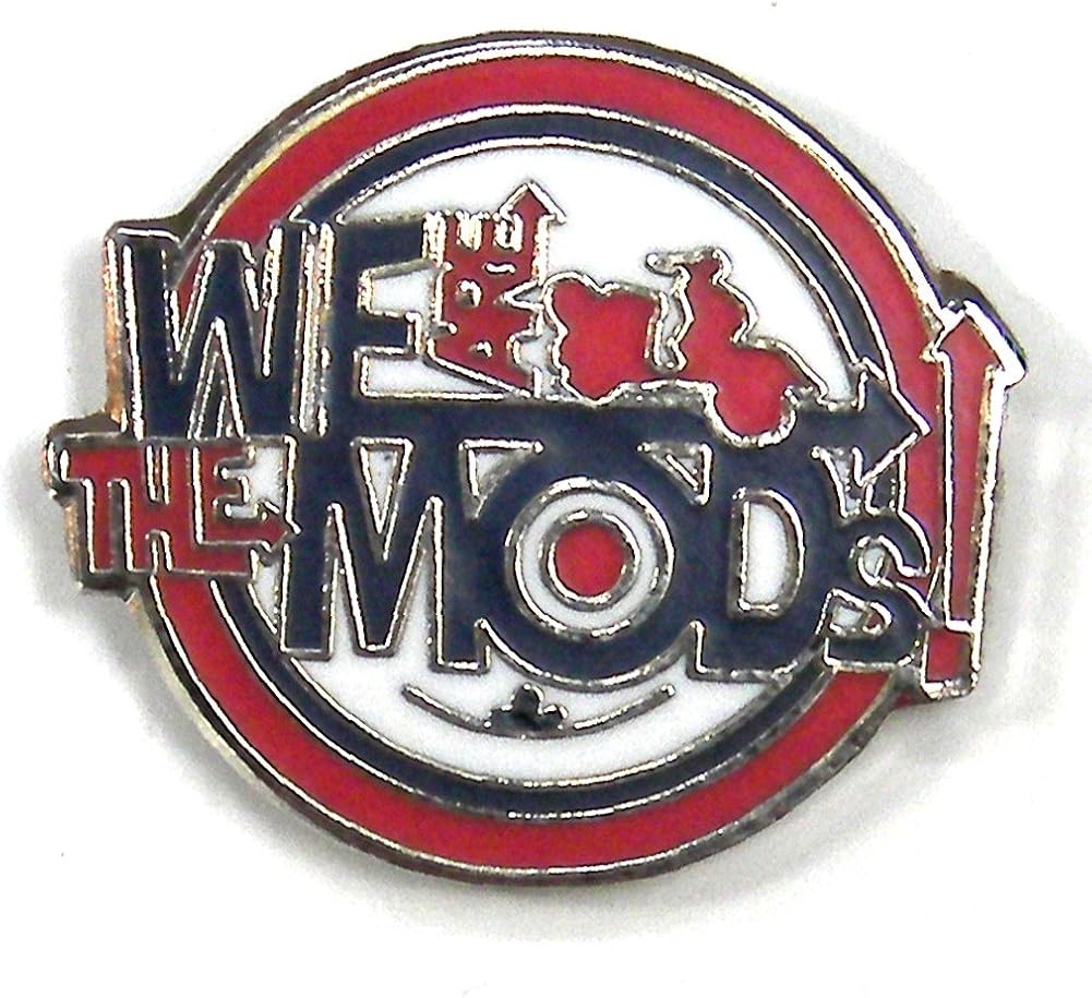 "WE ARE THE MODS" LAPEL BADGE - Mod, Scooterist, Pin Badge, UK Seller ...