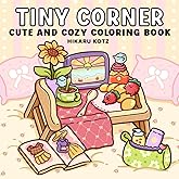 Tiny Space: Super Cute Coloring Book for Adults and Teens Easy and ...