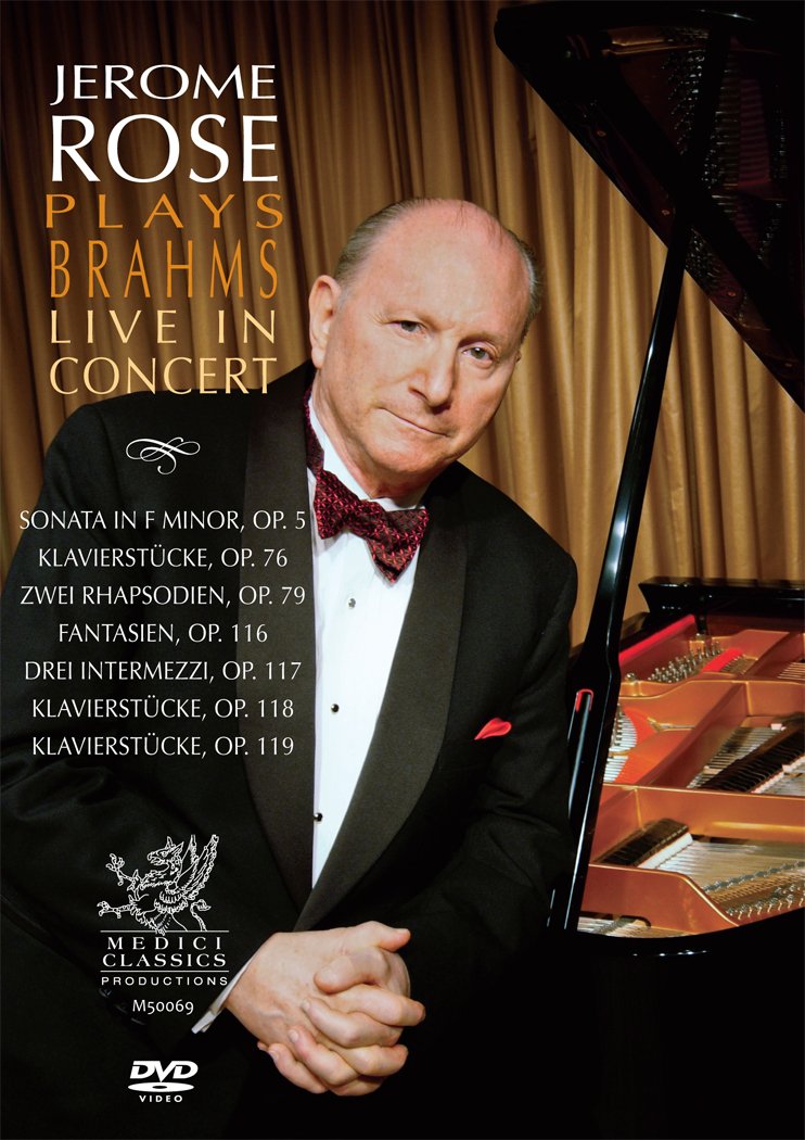 Amazon.com: Jerome Rose Plays Brahms Live in Concert: Jerome Rose, Asaf ...