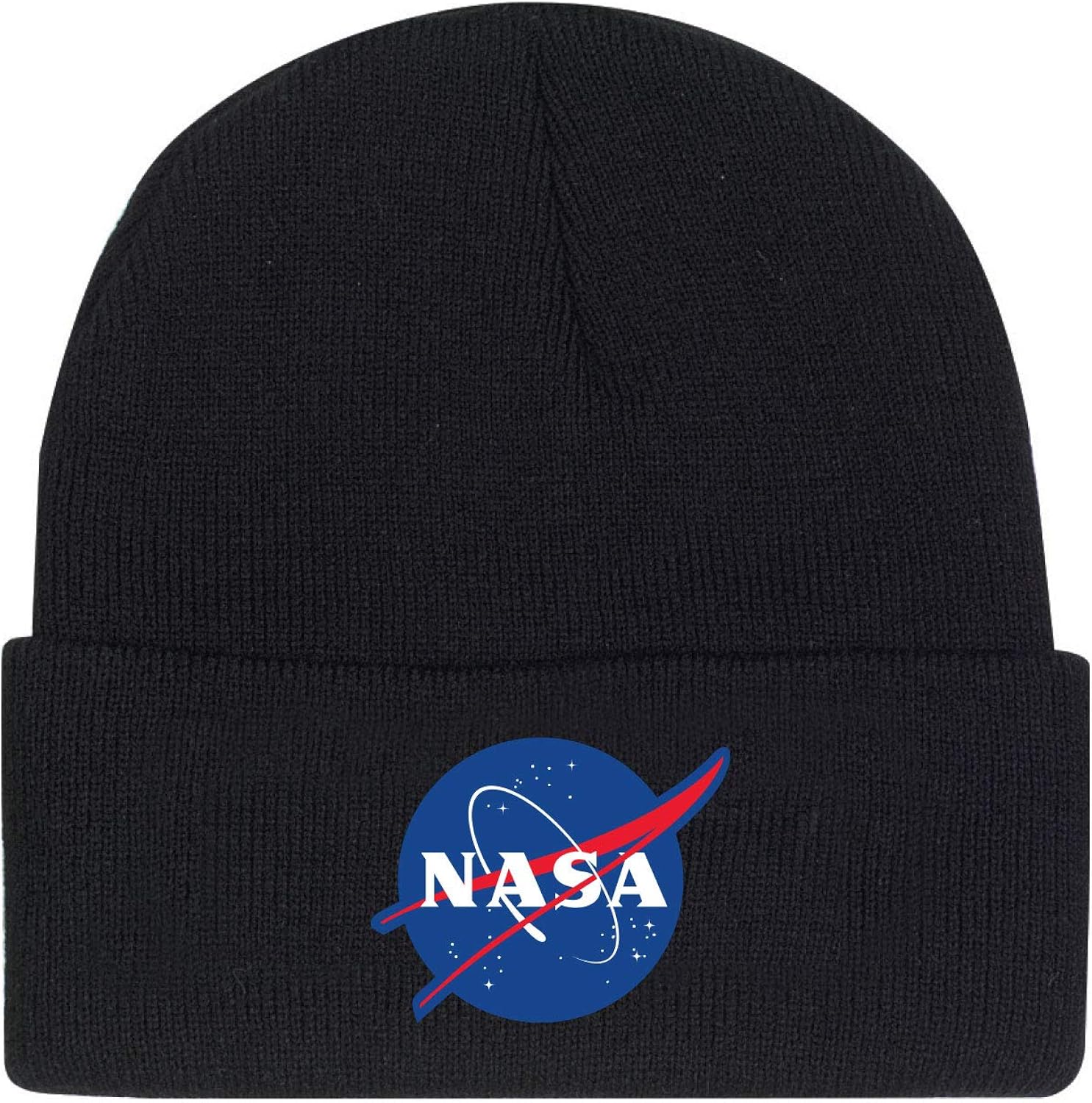 Amazon.com: Rothco Deluxe NASA Meatball Logo Embroidered Watch Cap ...
