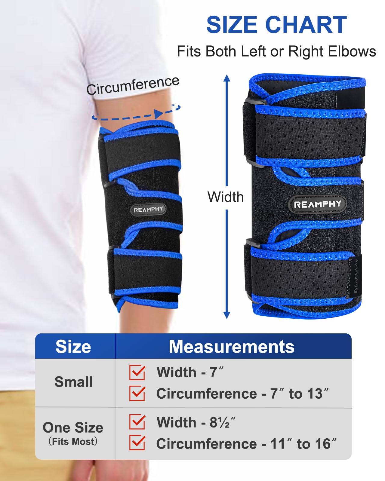 Mua Reamphy Elbow Brace,Comfortable Night Elbow Sleep Support,Elbow ...