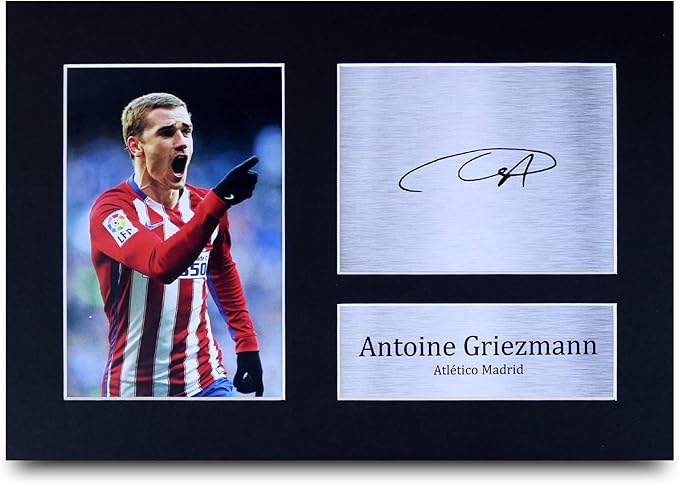 HWC Trading Antoine Griezmann A4 Unframed Signé Image Autographe ...