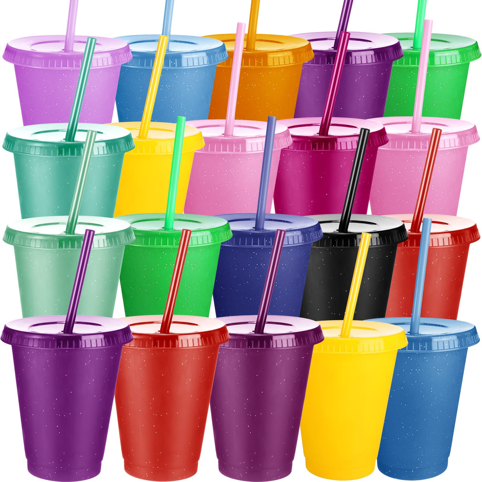 Sieral Cups with Straws and Lids Kids Tumbler with Straw Reusable Water ...