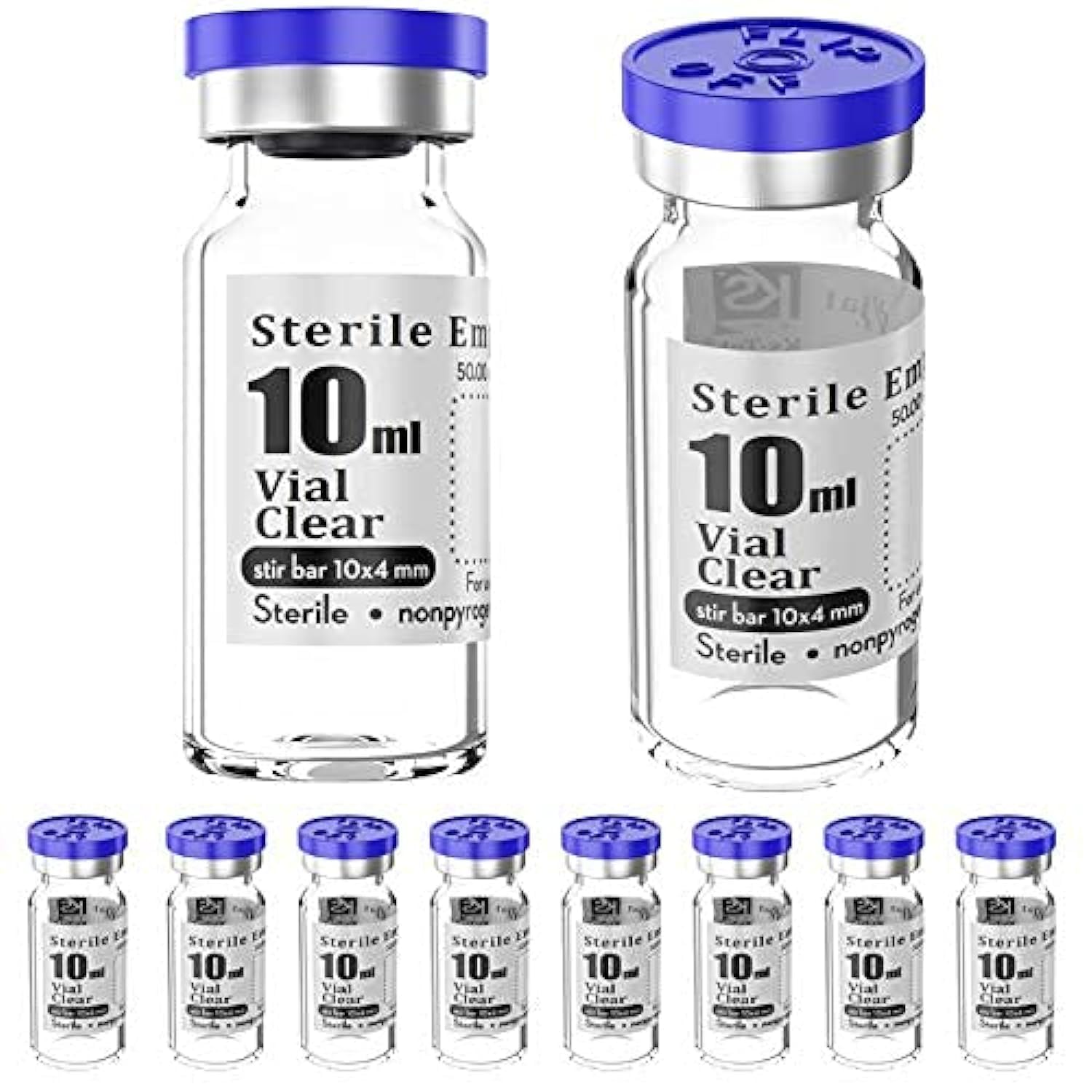 Mua Sterile Empty Vials with Self Healing Injection Port,with Flip Off ...
