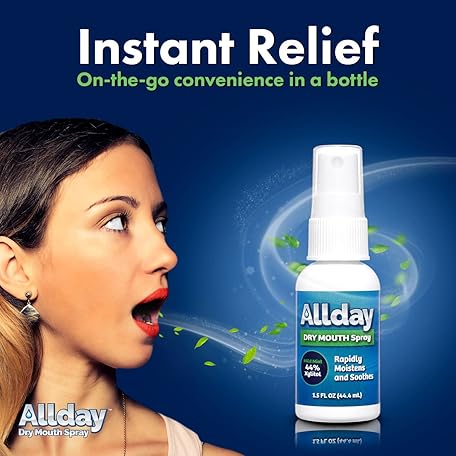 Mua Allday Dry Mouth Spray - Maximum Strength Xylitol, Fast Acting ...
