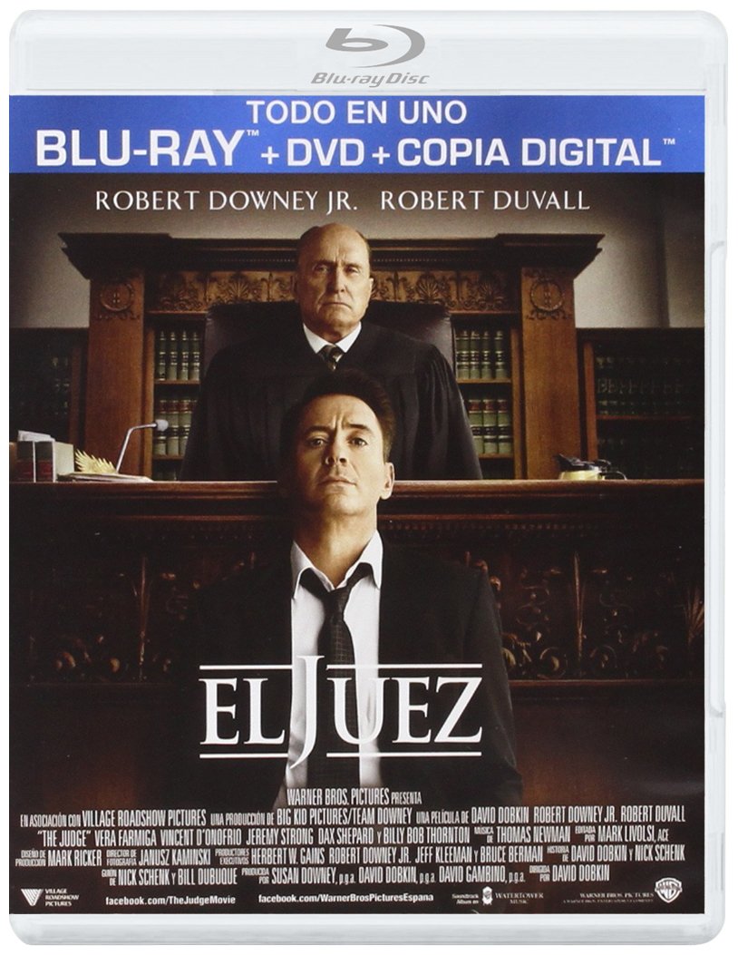 El Juez (BD + DVD + Copia Digital) [Blu-ray]: Amazon.es: Robert Downey ...