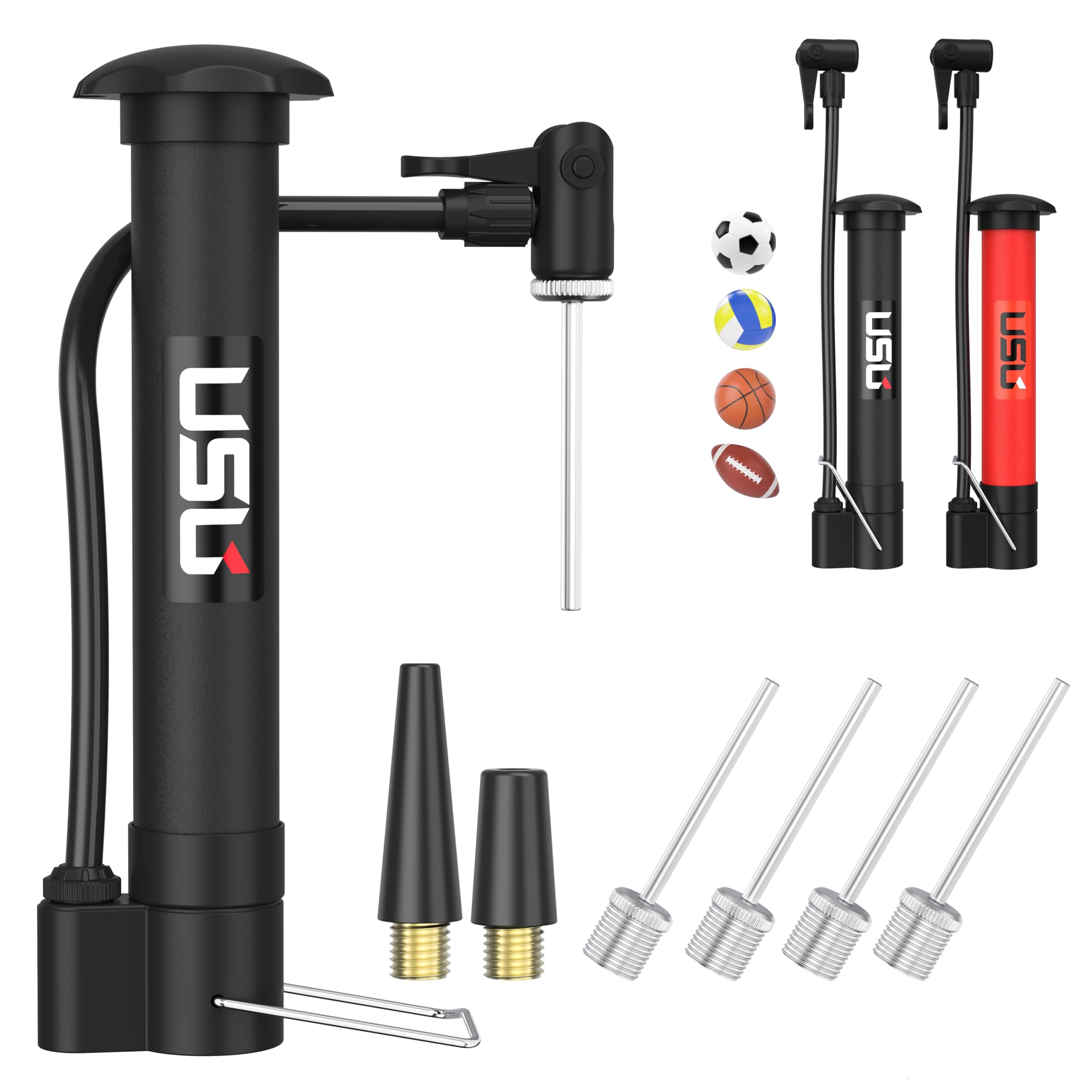 Mua USU Metal Ball Pump - Reliable Ball Inflator Pump with 5 Needles ...