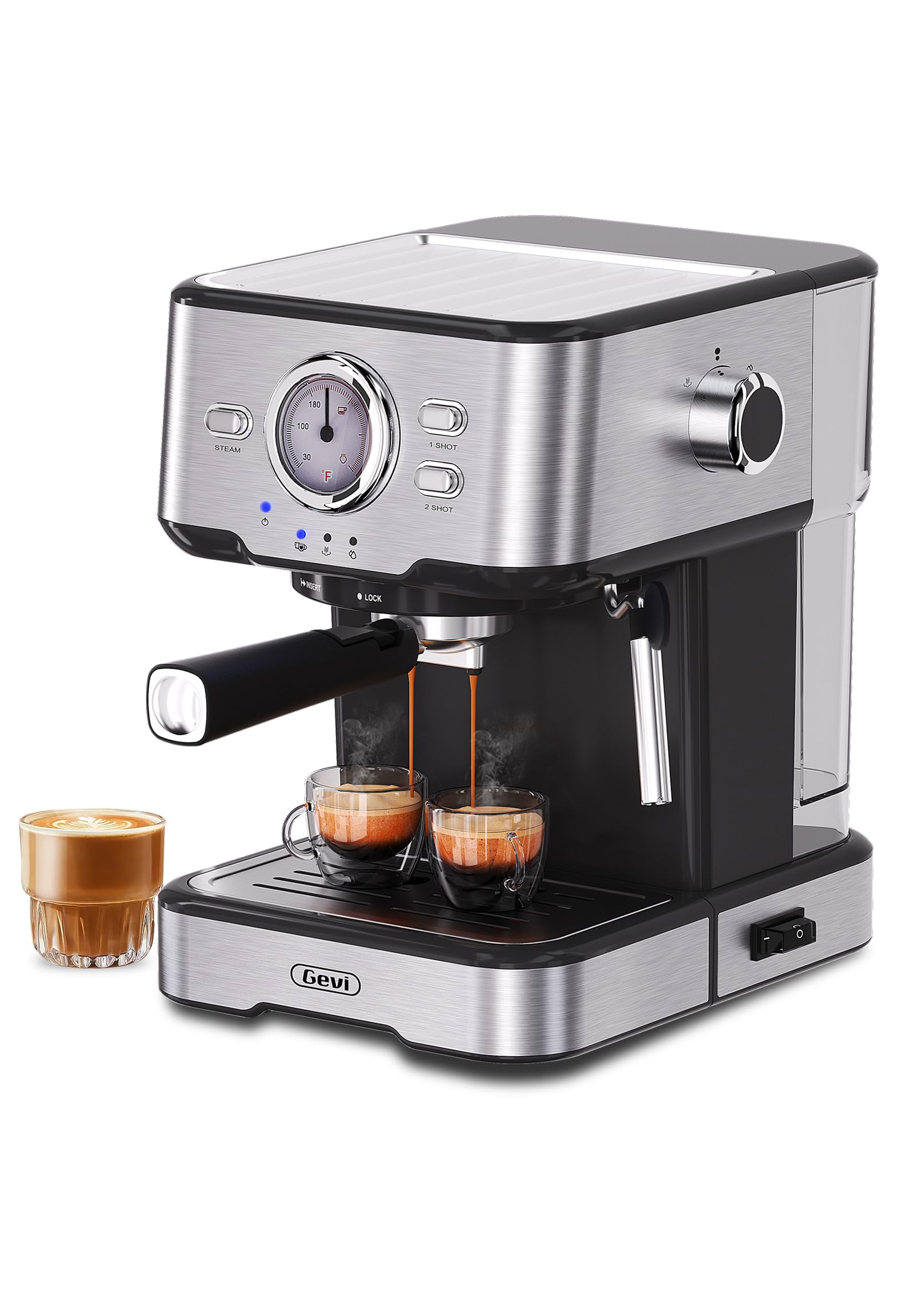 Mua Espresso Machine High Pressure,compact espresso machines with Milk ...