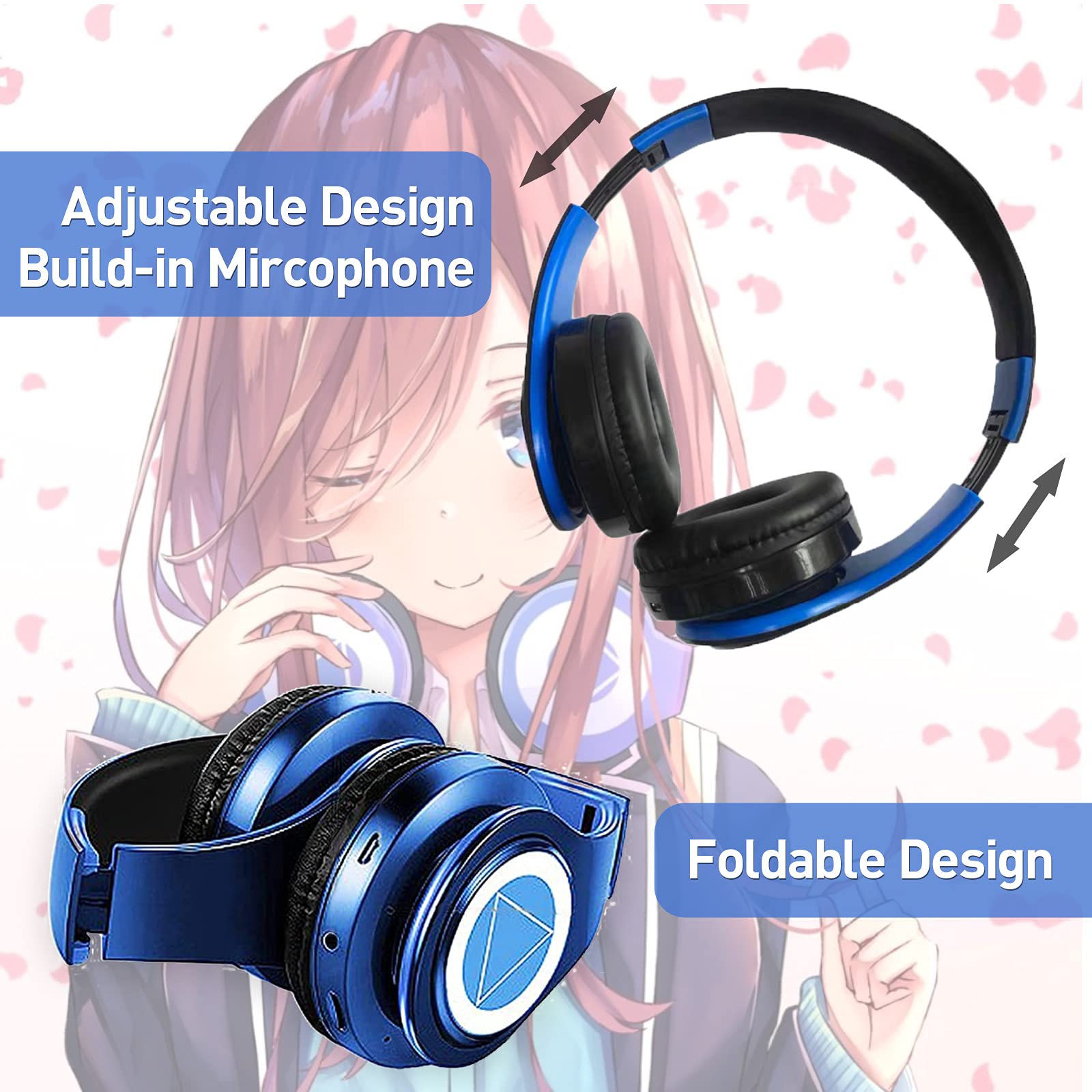 Mua Nakano Miku Bluetooth Headphones, Miku Headphones,The ...