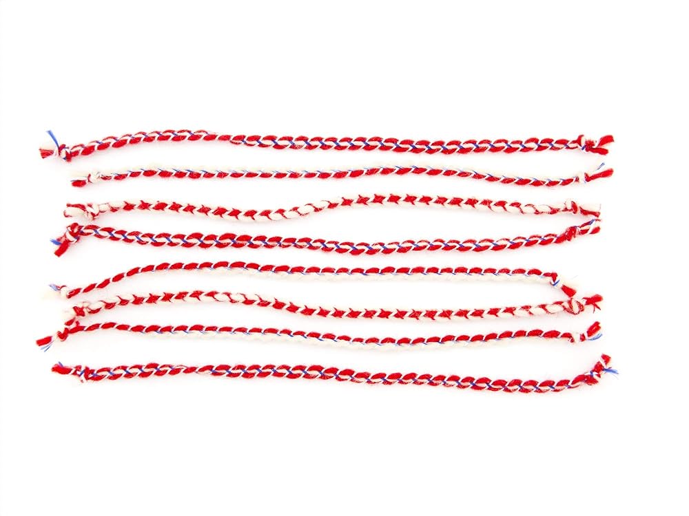 Amazon.com: Martenitsa Bracelet. Martenica. Martenici. Martenichki ...