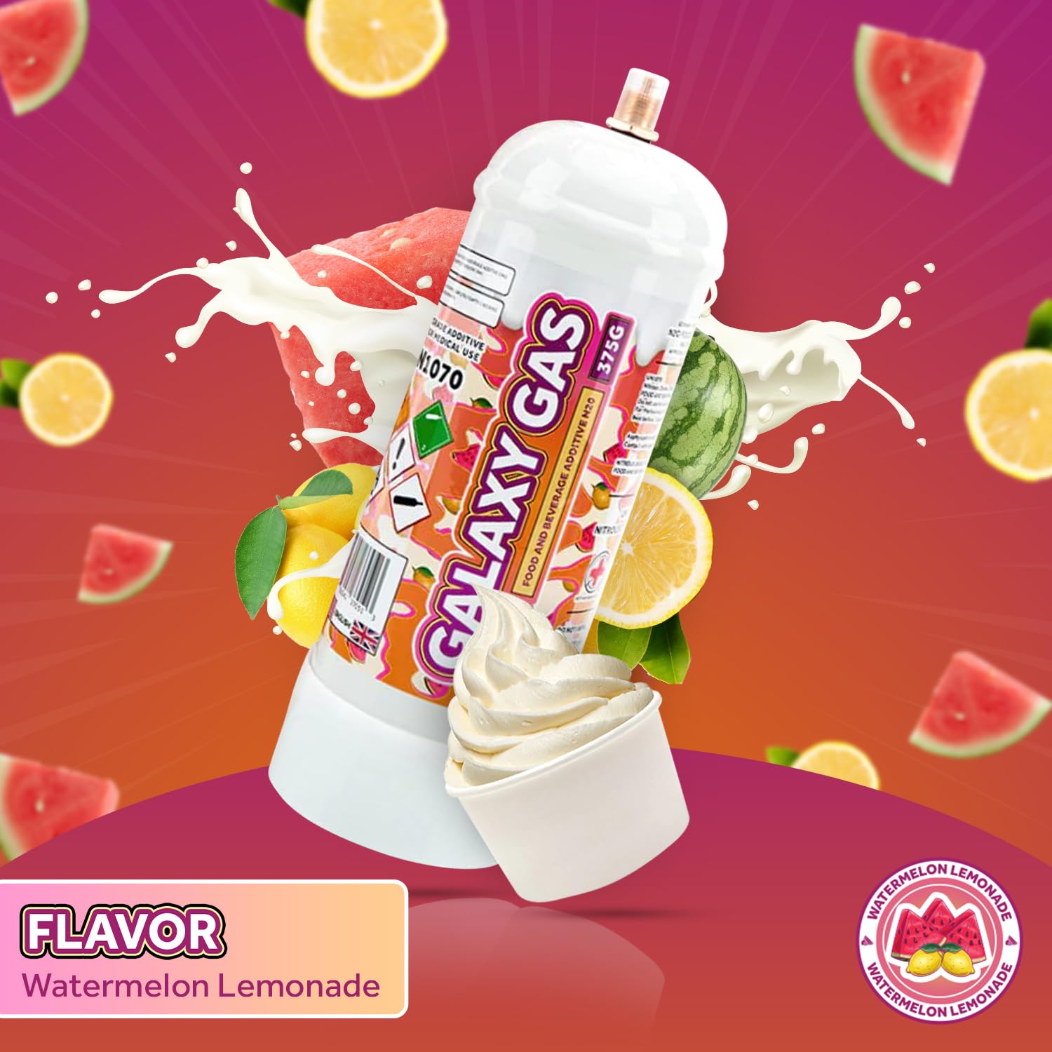 Mua Galaxy Gas Watermelon Lemonade Flavor Whipped Cream Dispenser ...