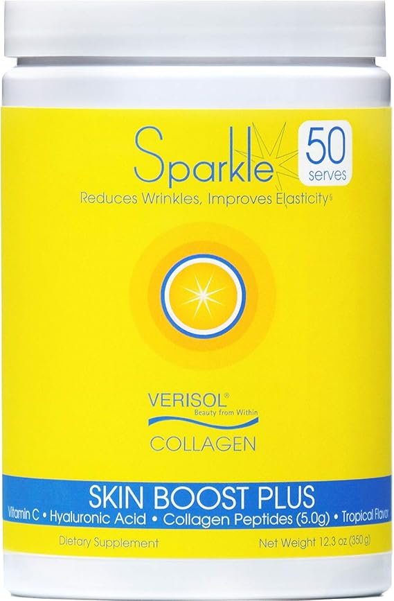 Amazon.com: Hydrolyzed Collagen Powder - Sparkle Skin Boost Plus ...